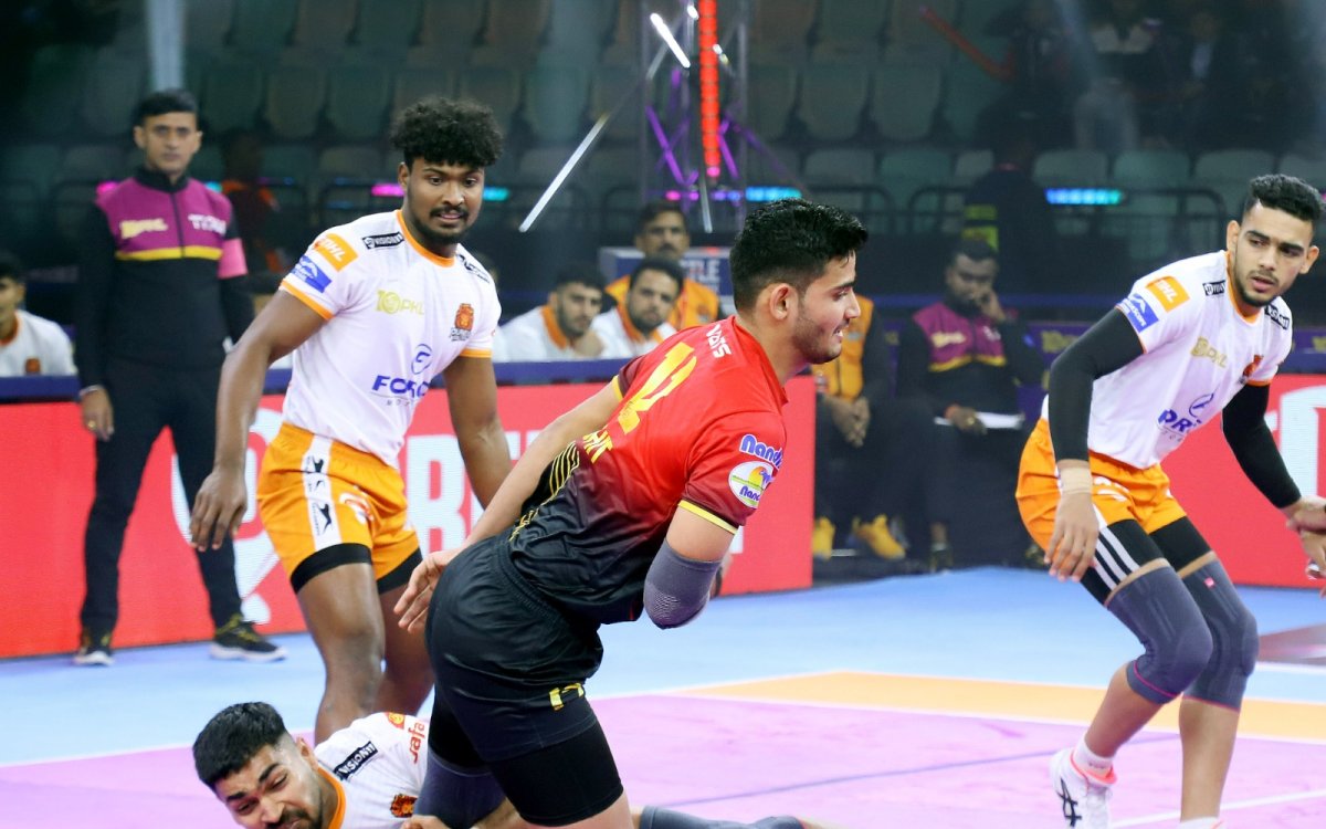 PKL 10: Aslam Inamdar Guides Puneri Paltan To Big Win Over Playoff ...