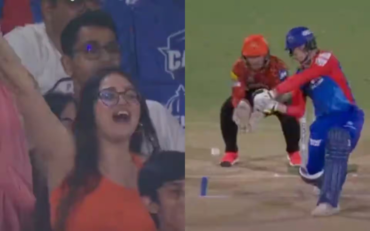 WATCH: फ्रेजर मैकगर्क जैसे ही हुए आउट, खुशी से झूम उठी अभिषेक शर्मा की ...