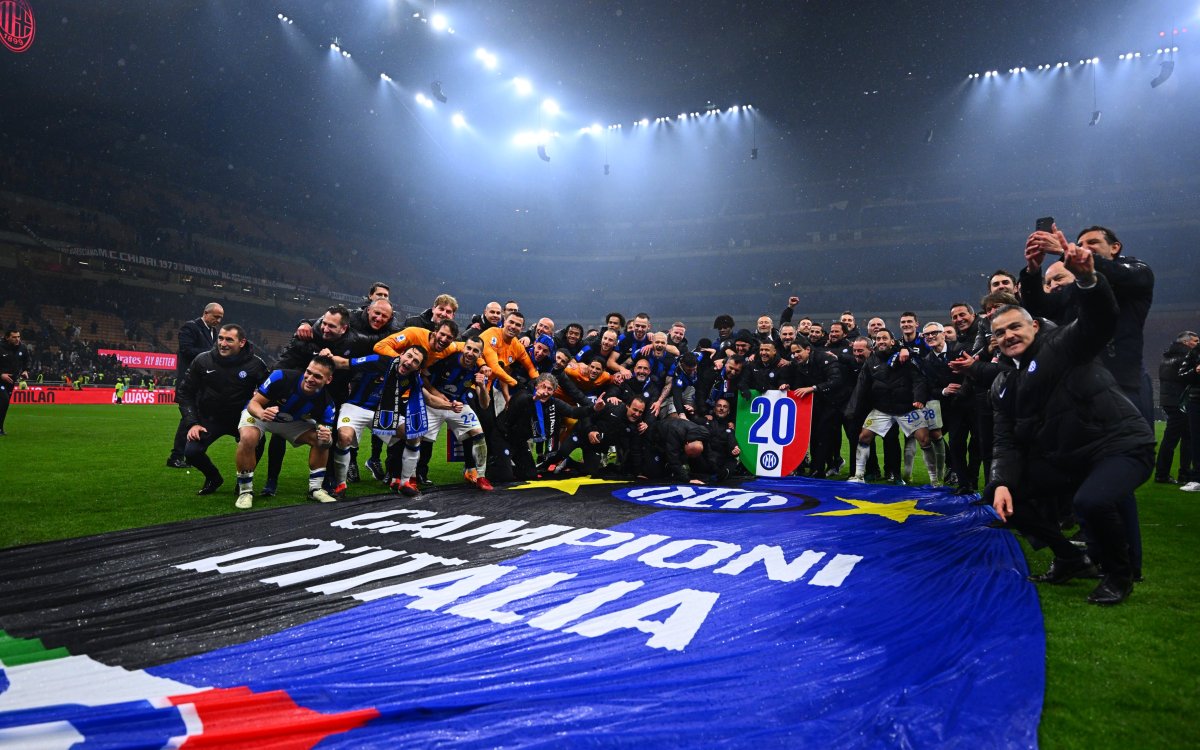 Inter Celebrate 20th Serie A Title In Milan Derby On Cricketnmore