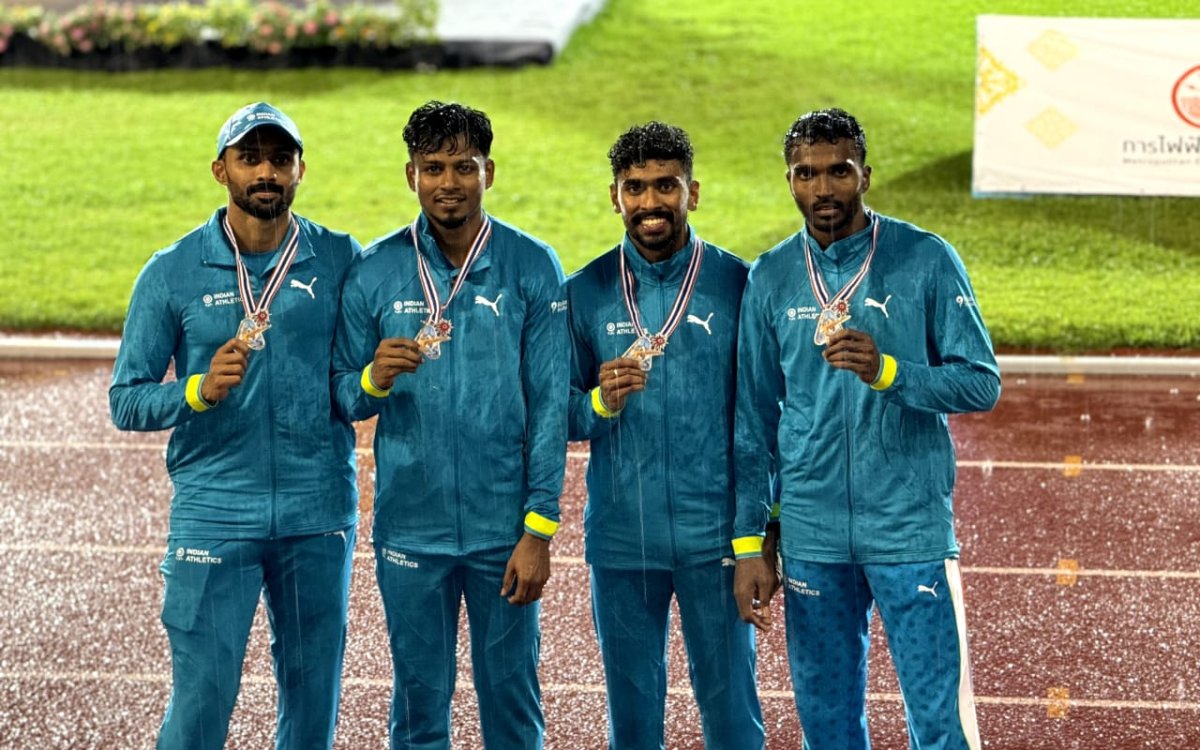 Asian Relay C'ships: Indian Men’s, Women’s 4x400m Teams Settle For ...
