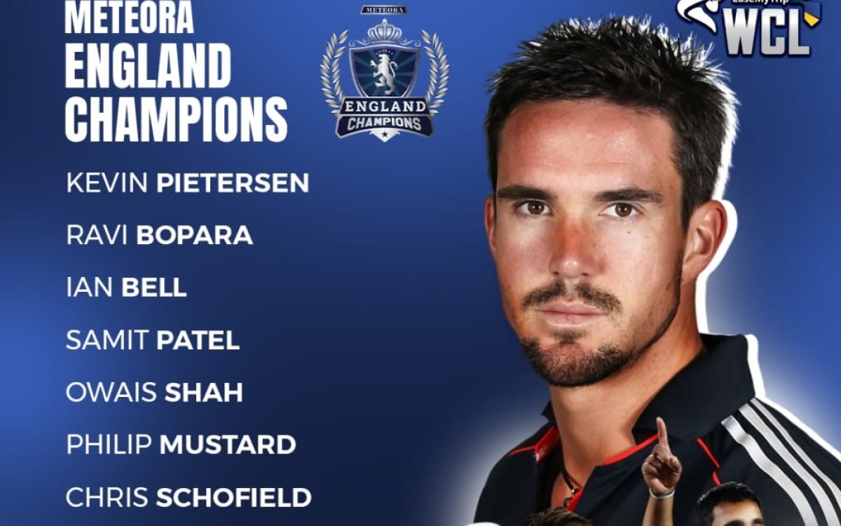 England Champions Reveal Squad For World Championship Of Legends On ...