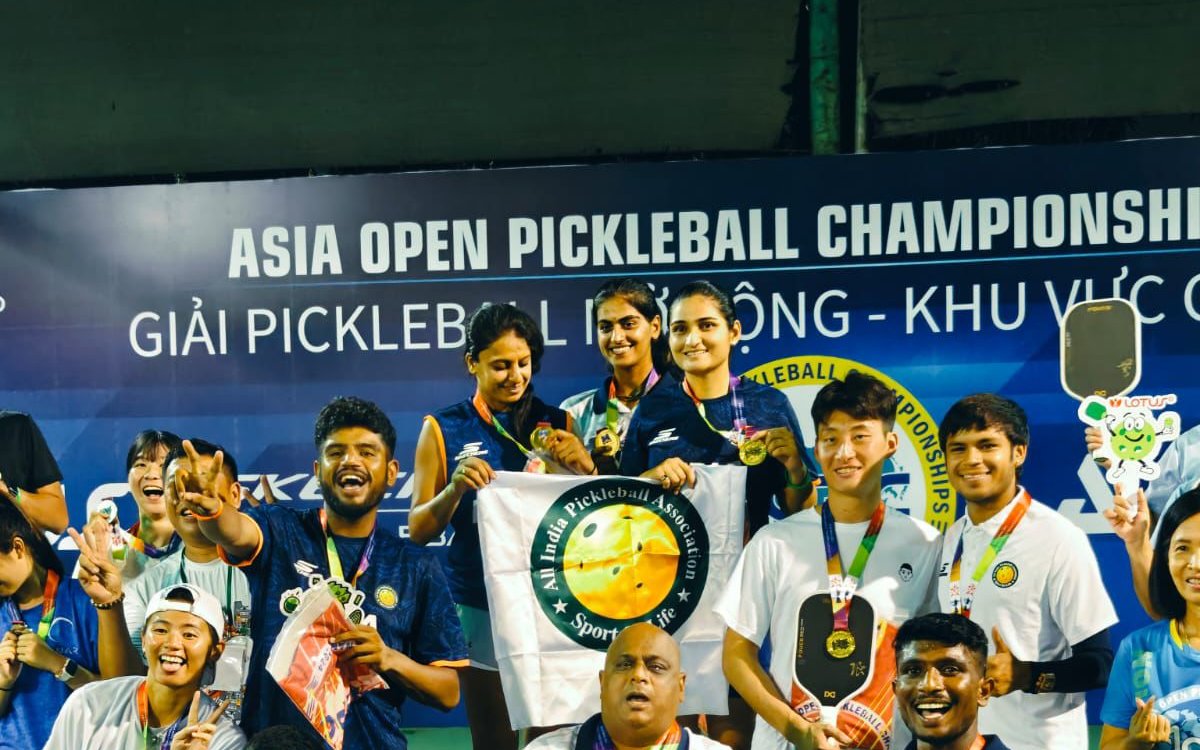 India Wins Four Gold, Two Bronze In Asian Open Pickleball C'ship In ...
