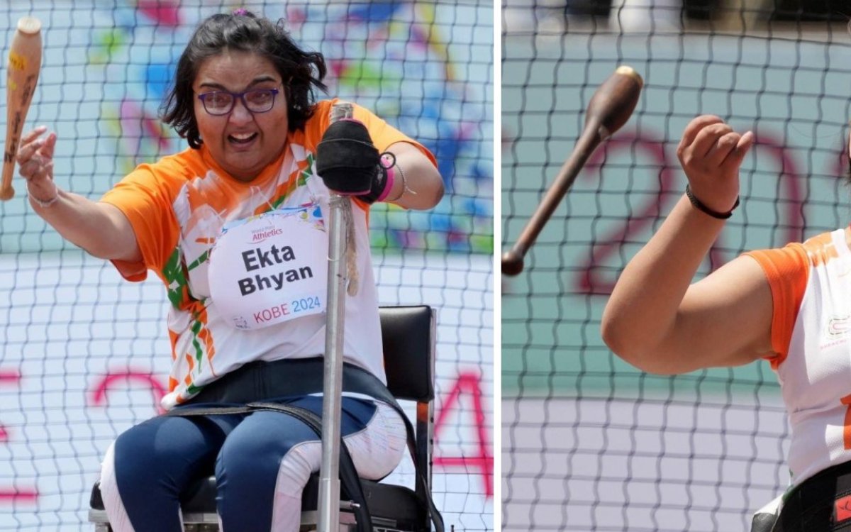 World Para-Athletics: Ekta Wins Gold In Club Throw With Season-best ...