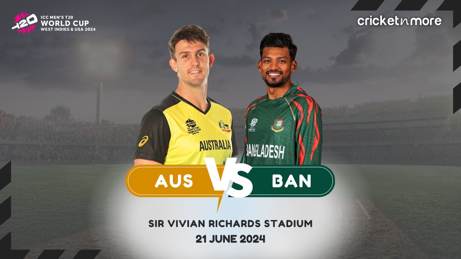 AUS vs BAN: Dream11 Prediction Match 44, ICC T20 World Cup 2024