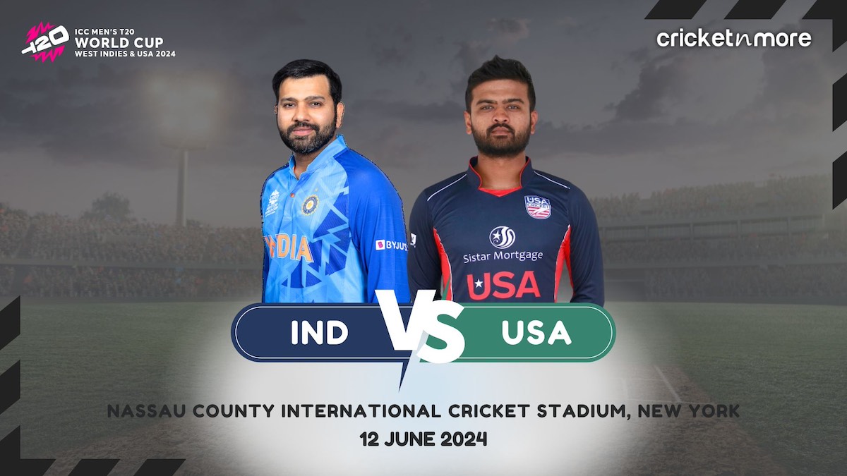 India vs USA T20 World Cup 2024 Match Preview at Cricketnmore