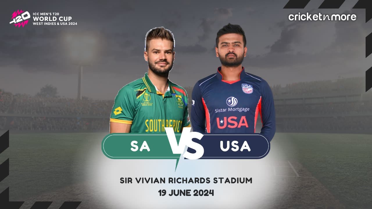 USA vs SA: Dream11 Prediction Match 41, ICC T20 World Cup 2024 On ...