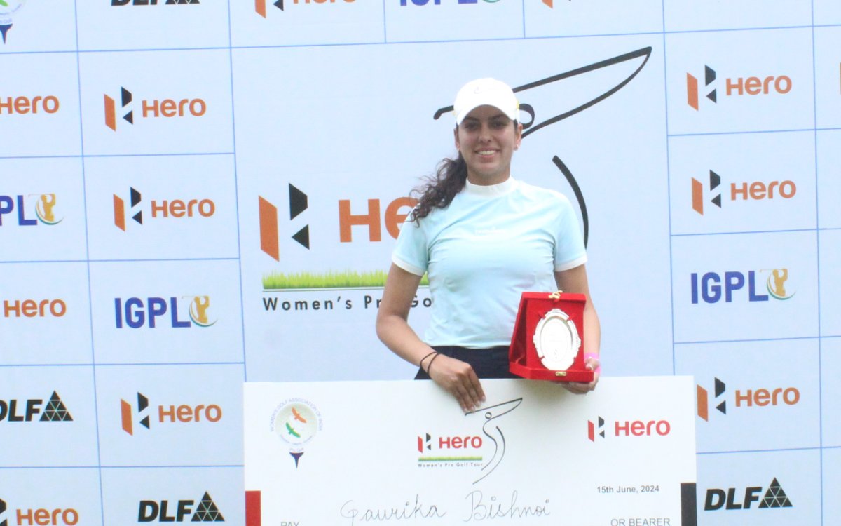 Golf: Gaurika Produces Stunning Finish To Win 7th Leg Of WPG Tour On Cricketnmore