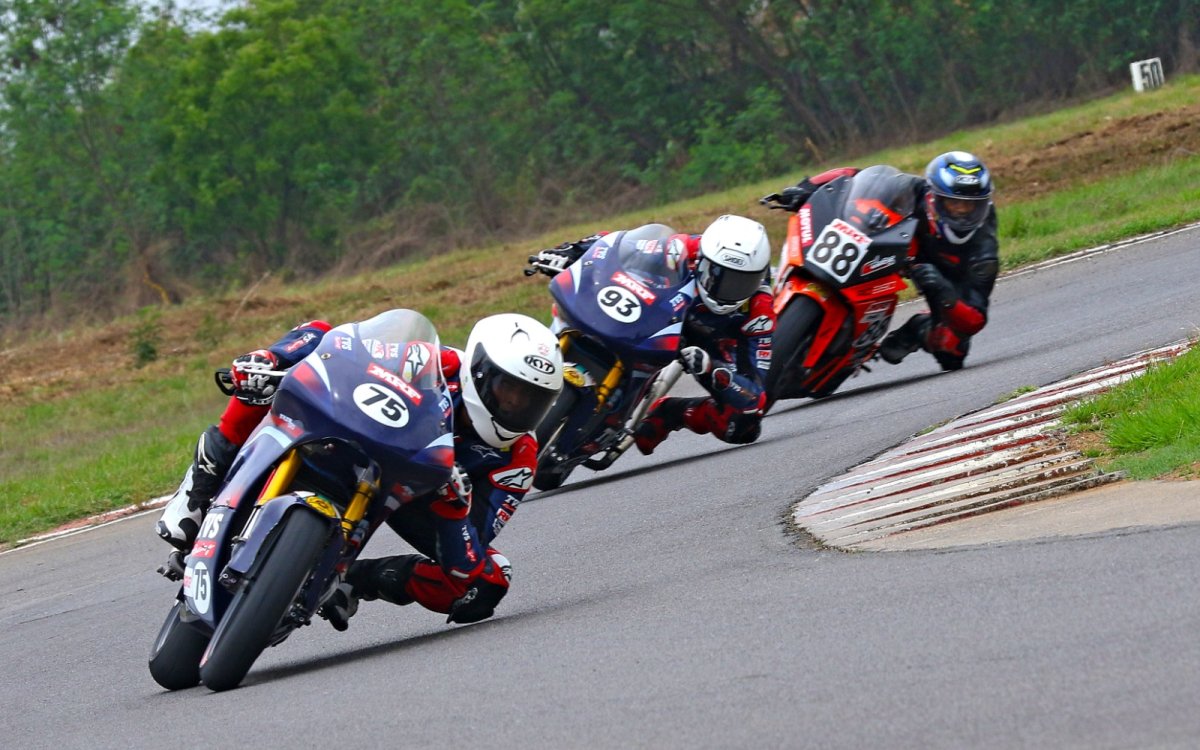 National Motorcycle Racing: Sarthak Chavan Leads A 1-2 Finish For TVS Racing On Cricketnmore