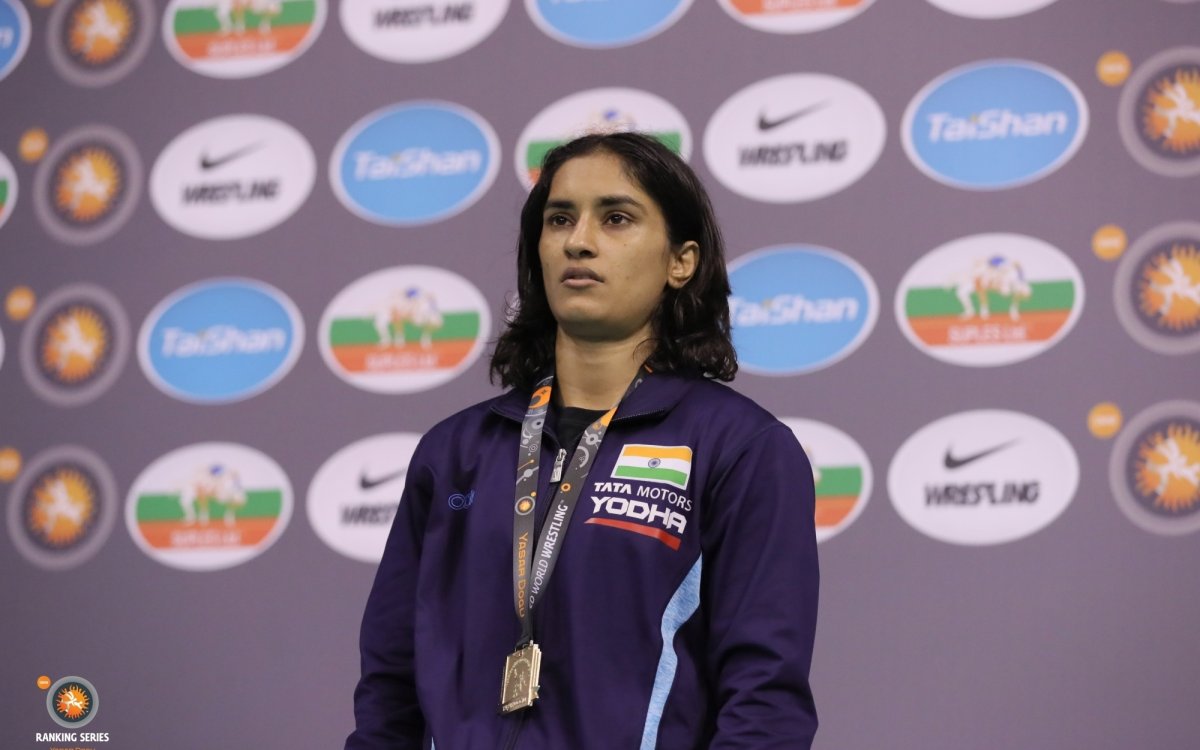 On Road To Paris, Wrestler Vinesh Phogat Wins Gold Medal In Grand Prix ...