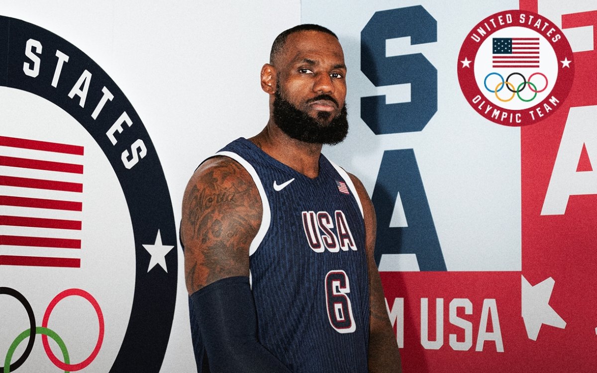 Paris Olympics: NBA Legend LeBron James Voted As Flag-bearer By USA ...