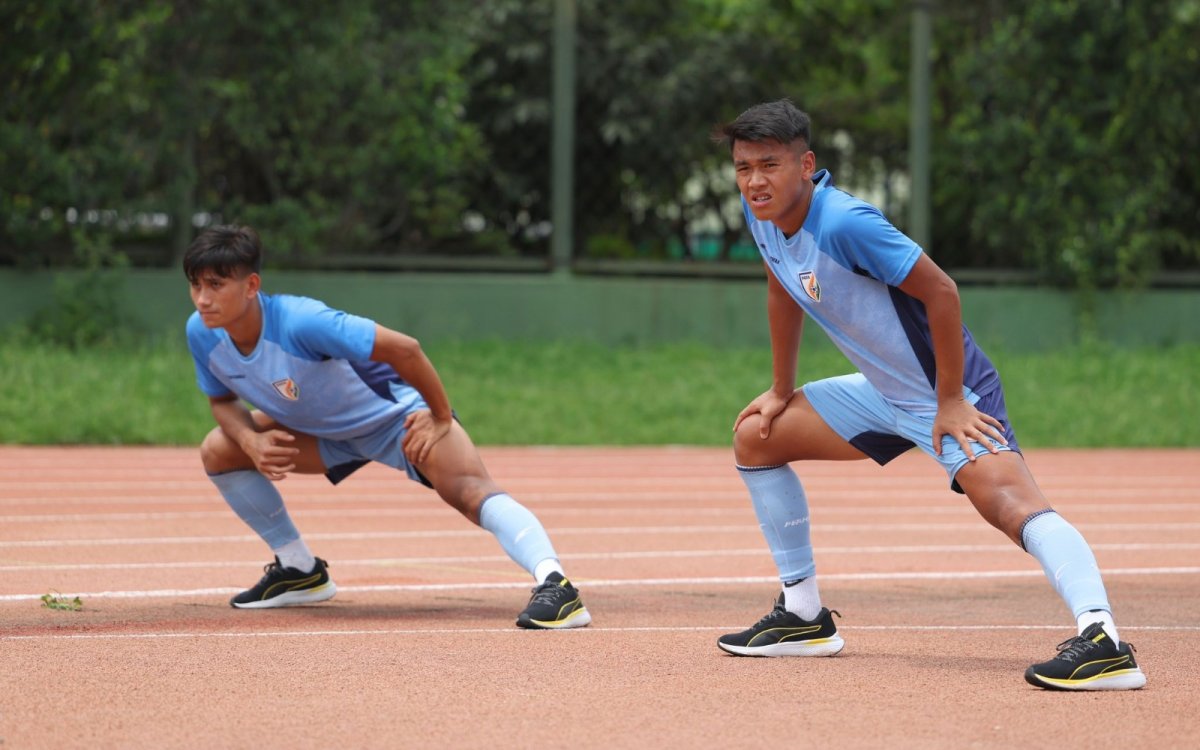 SAFF U20 Championship: Indian Team Braving Weather Ahead Of Key Clash ...