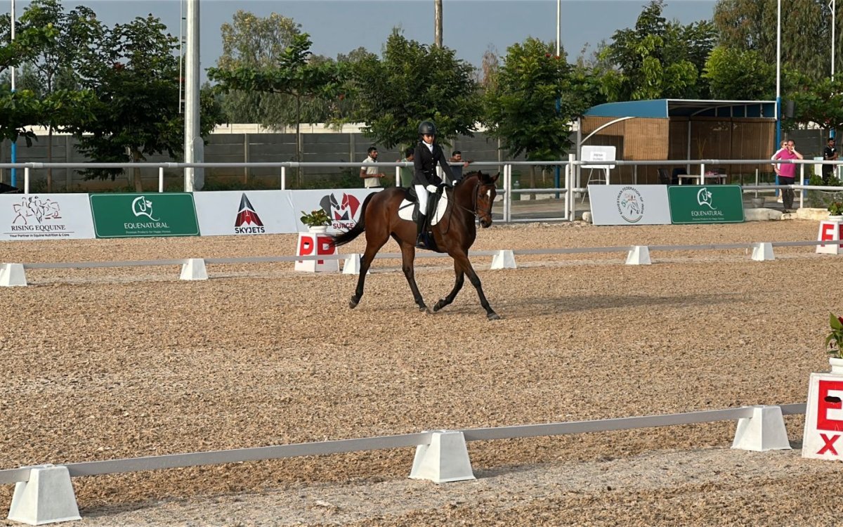 Dressage National: Inaara Mehta Luthria Bags Top Spot With Gold Medal ...