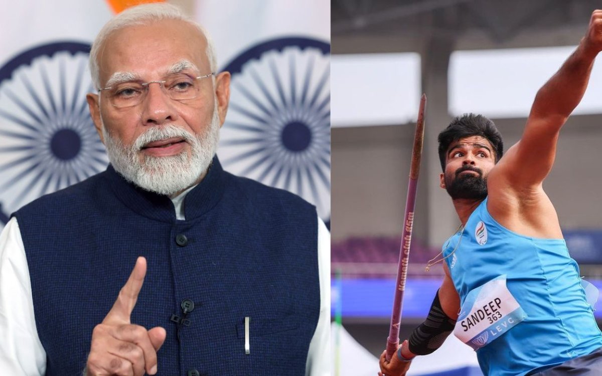 'I'm Taking It As Motivation', Says Para-athlete Sandeep To PM Modi On ...
