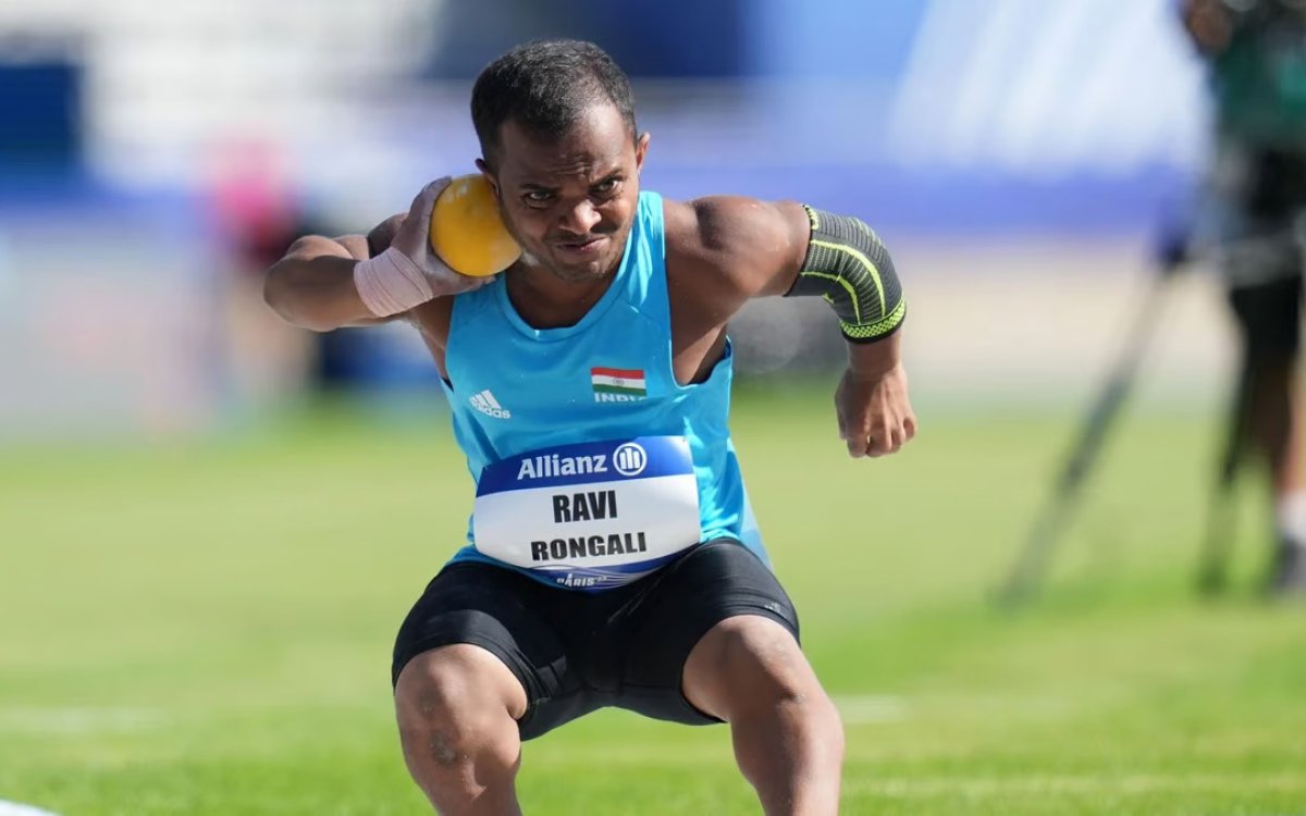 Paris Paralympics: Ravi Rongali Finishes 5th In Men's Shot Put F40 ...