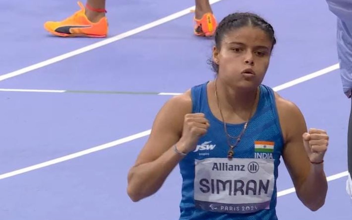 Paris Paralympics: Simran Sharma Bags Historic Bronze In Women's 200m ...