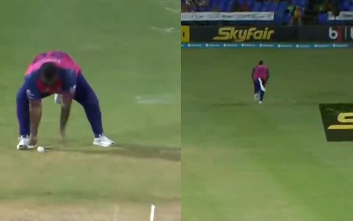 VIDEO: रहकीम कॉर्नवाल बने अपनी टीम पर बोझ, ना कैच पकड़ा और ना की ढंग से ...