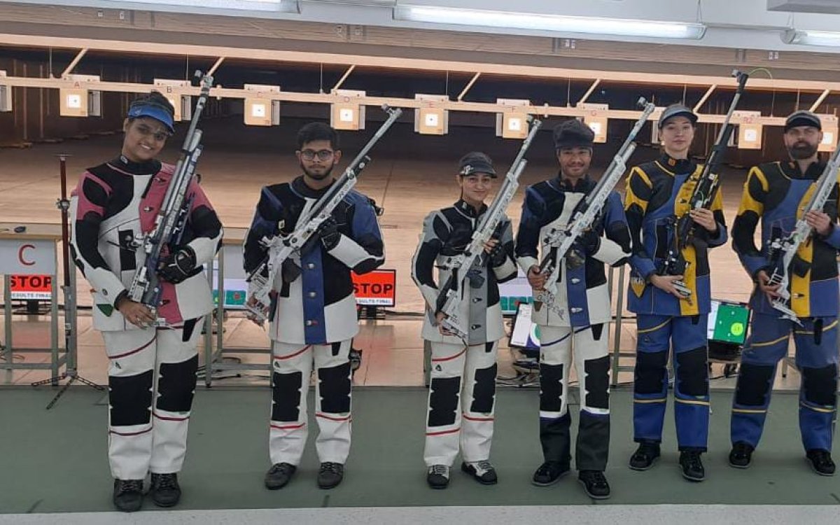 World Deaf Shooting C'ship: India Clinch 1-2 Finish In Mixed Air Rifle ...