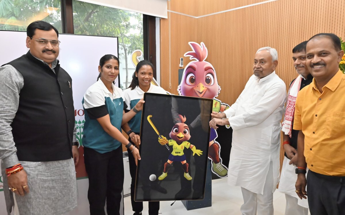Bihar CM Nitish Kumar Unveils Logo, Mascot For Women’s Asian Champions ...
