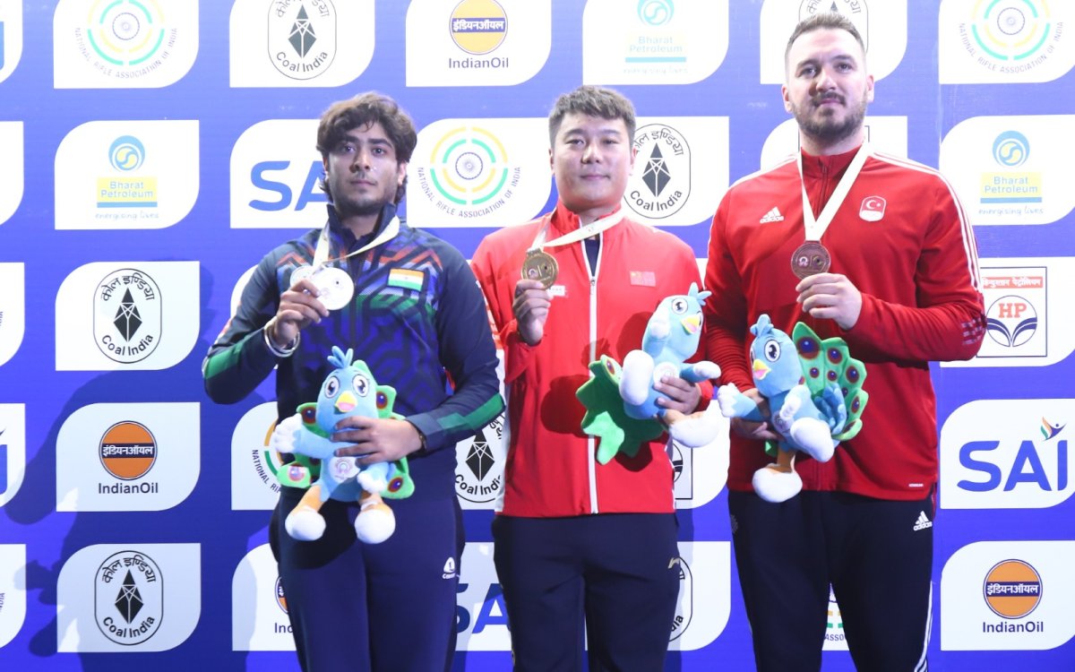 ISSF World Cup Final: Vivaan And Anant Secure Medals As China Dominate ...