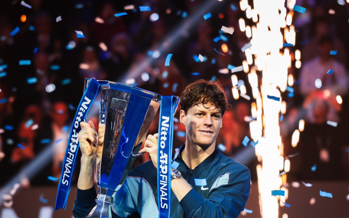 Sinner Caps Historic Season With Tour-leading 8th Title After Lifting ATP Finals Trophy On ...