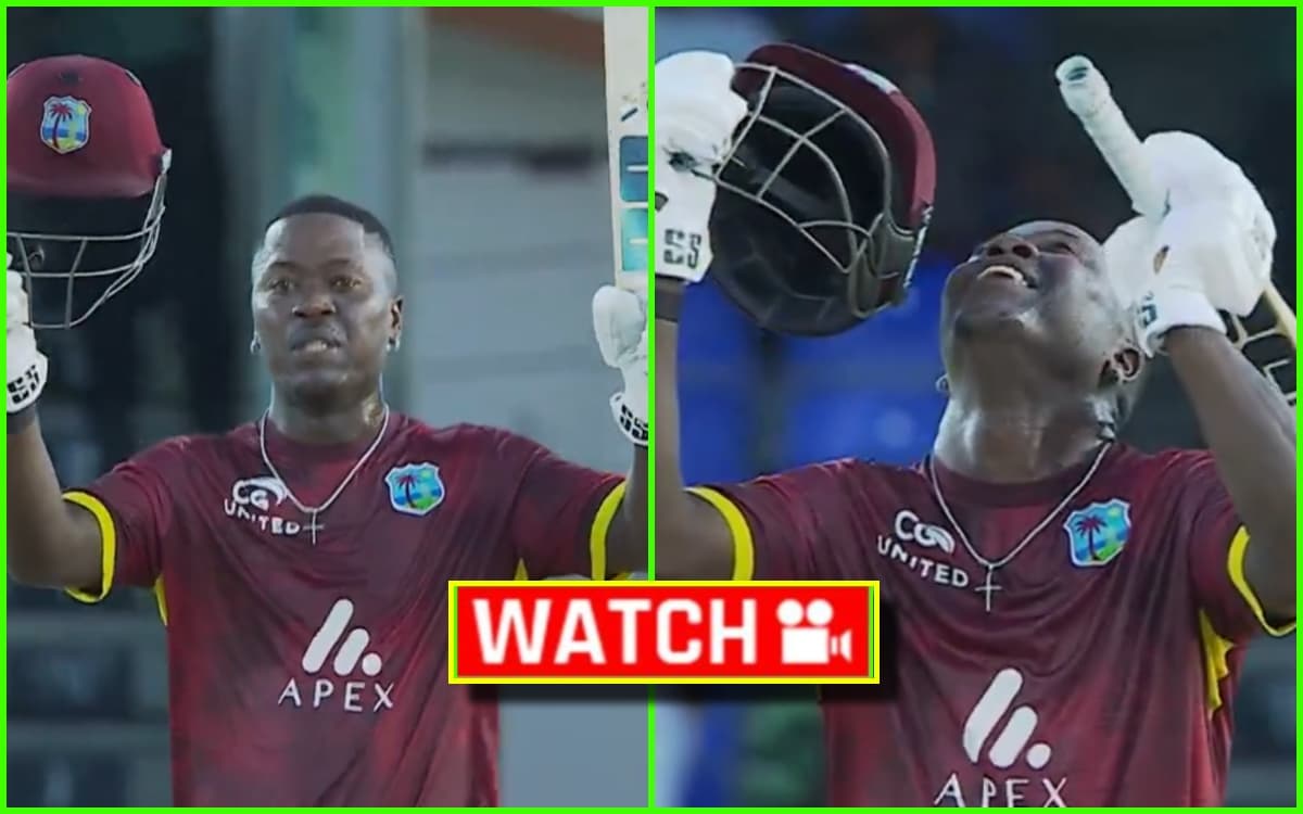 Sherfane Rutherford की हो गई मौज... बांग्लादेश ने मुफ्त का चौका देकर ...