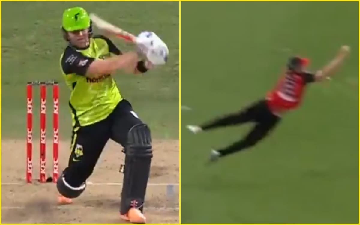 Sutherland बने Superman! हवा में उड़कर पकड़ा BBL 2024-25 का सबसे ...