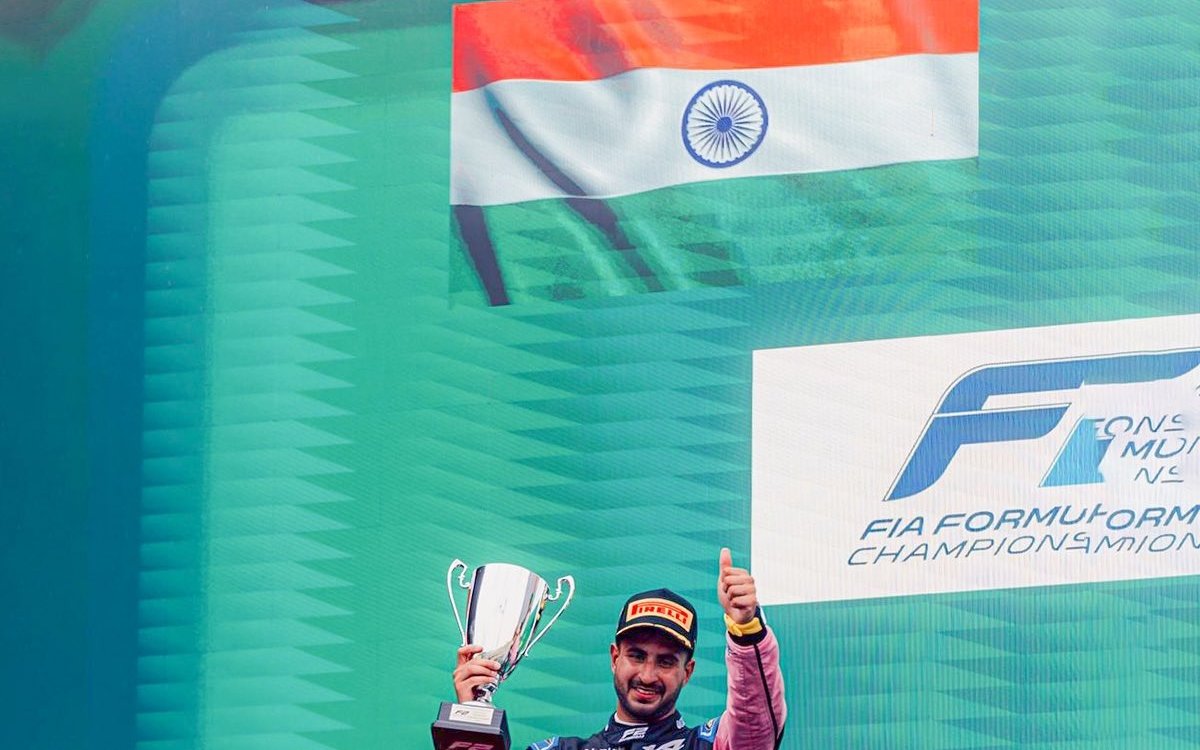 India's Kush Maini Wins Historic Formula 2 Constructors’ Championship ...