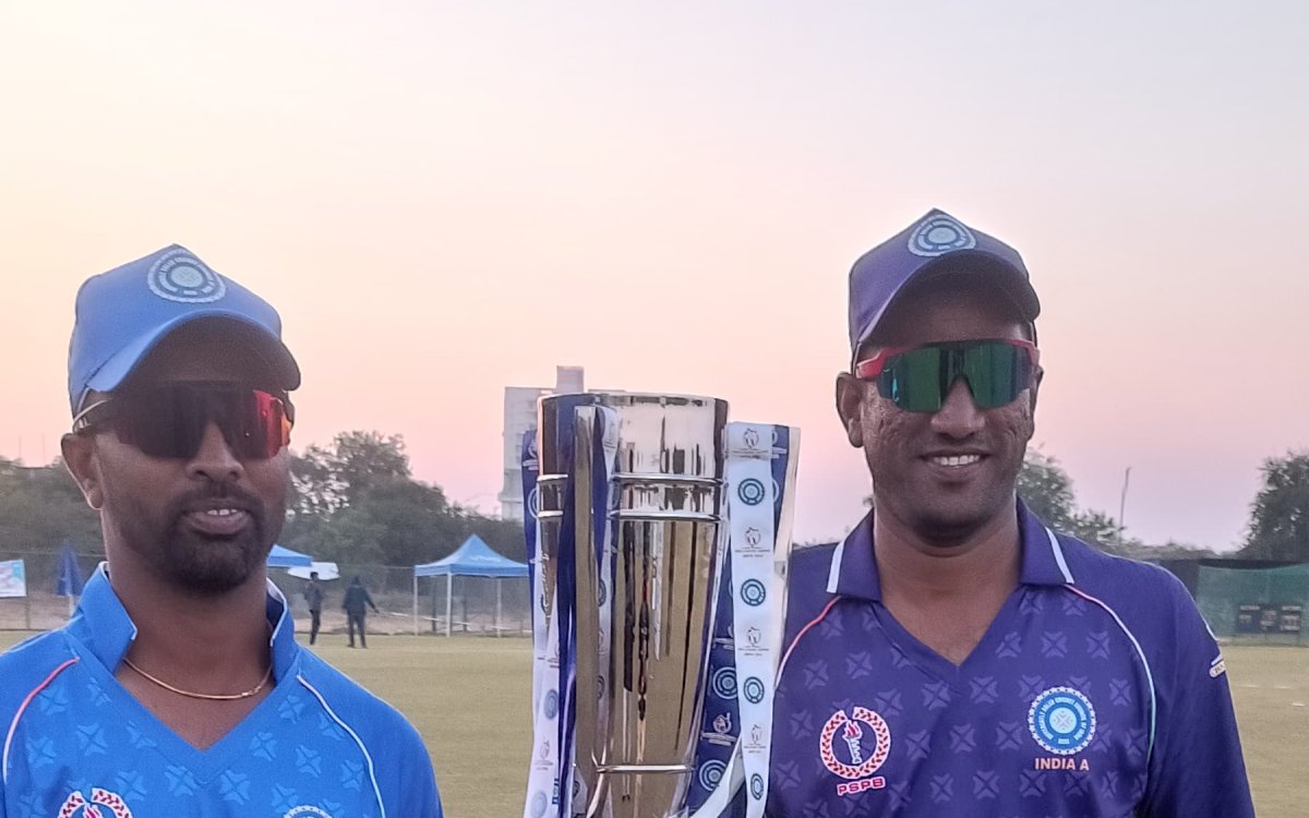 Physically Disabled Challengers Trophy: India A To Face India Seniors ...