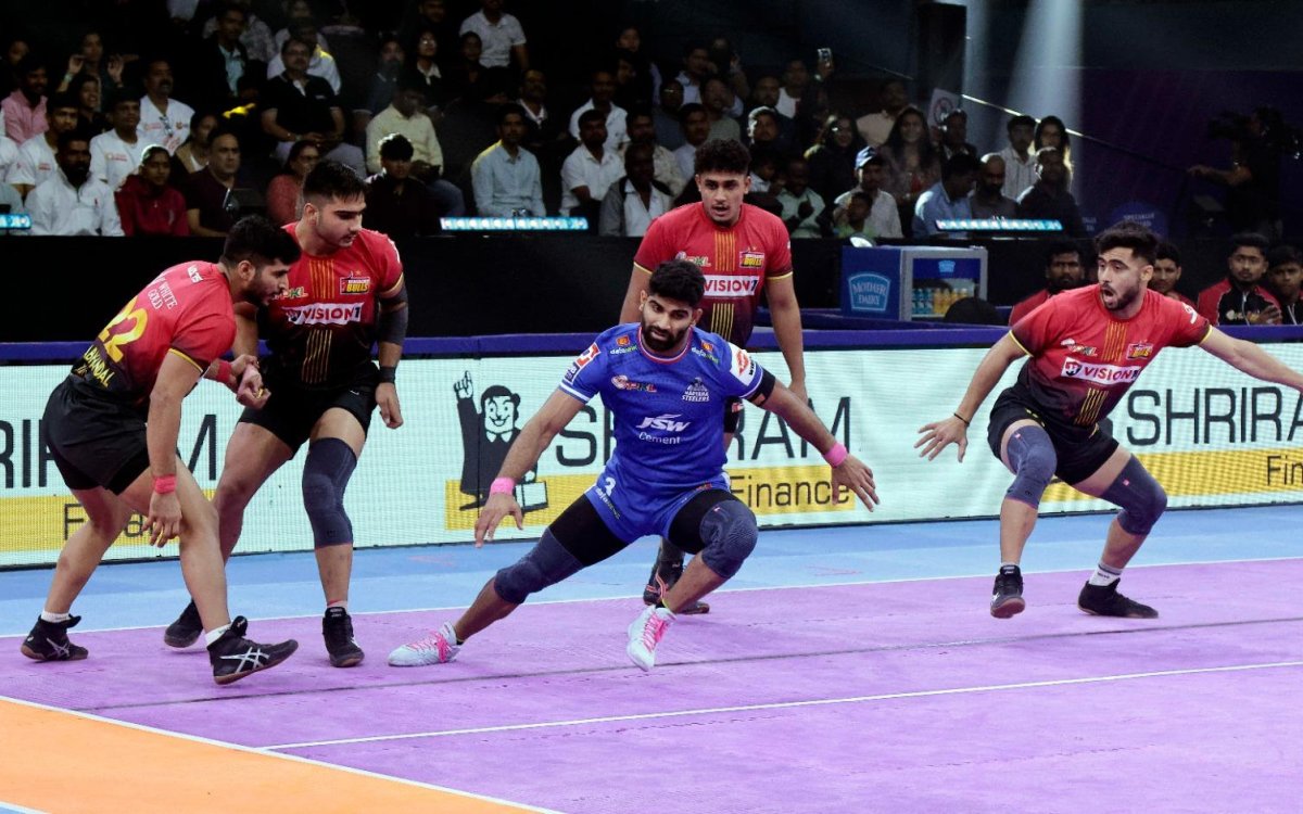 PKL Season 11: Haryana Steelers First Into Playoffs With Win Over ...