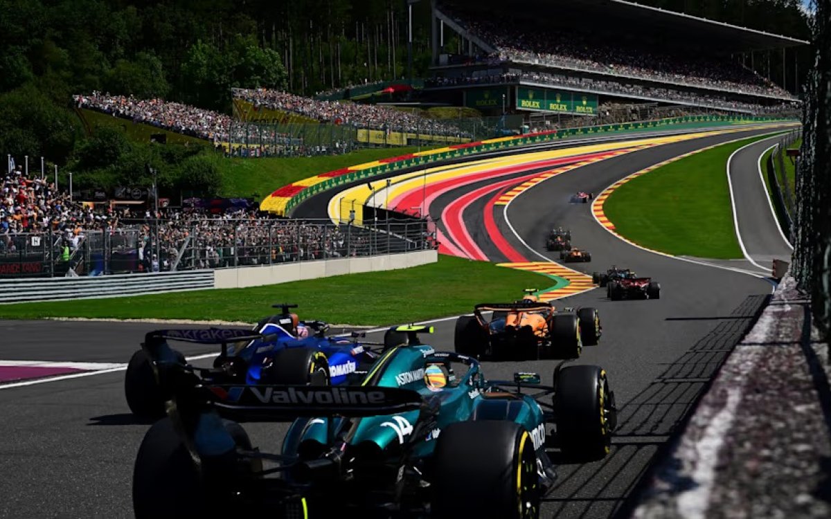 Formula 1 Announces Multi-year Extension With Iconic Belgian Grand Prix ...