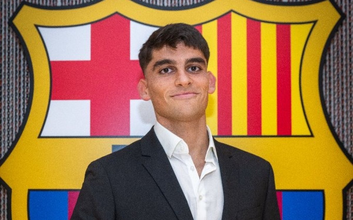 Gerard Martin Signs Contract Extension With Barcelona Till 2028 On ...