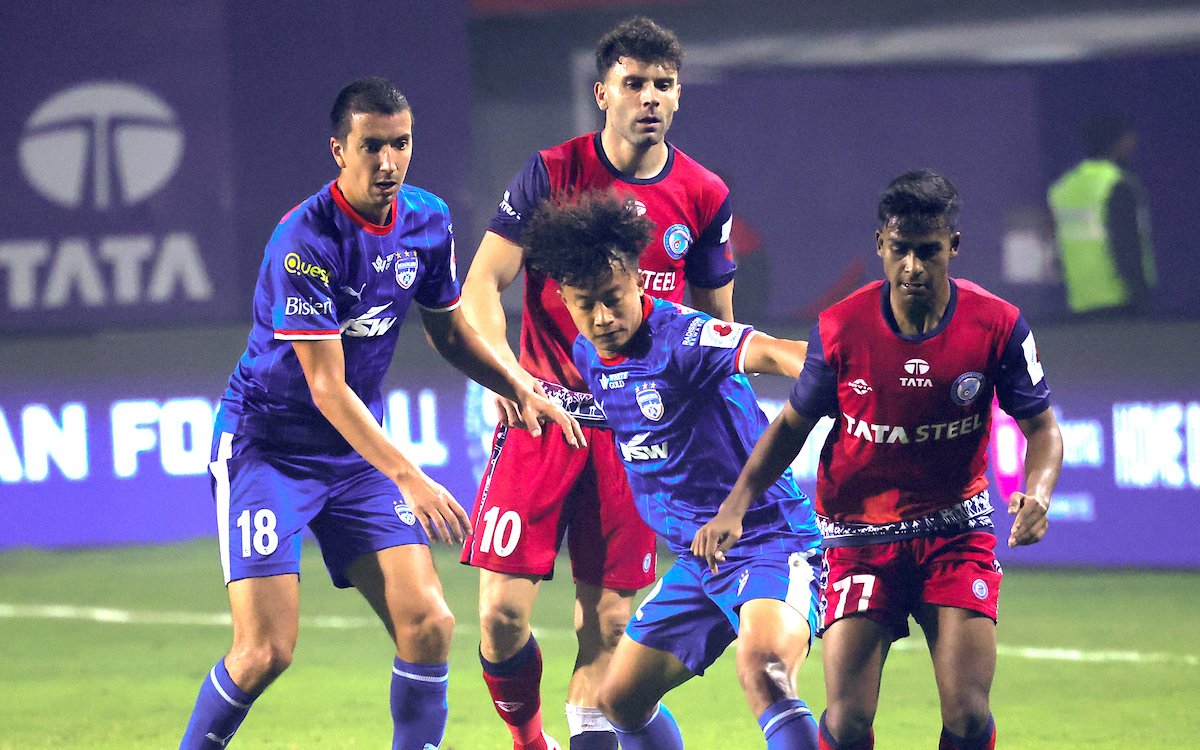 ISL 2024-25: Jamshedpur Come Back Late To Beat Bengaluru 2-1 For 4th Successive Home Win On ...
