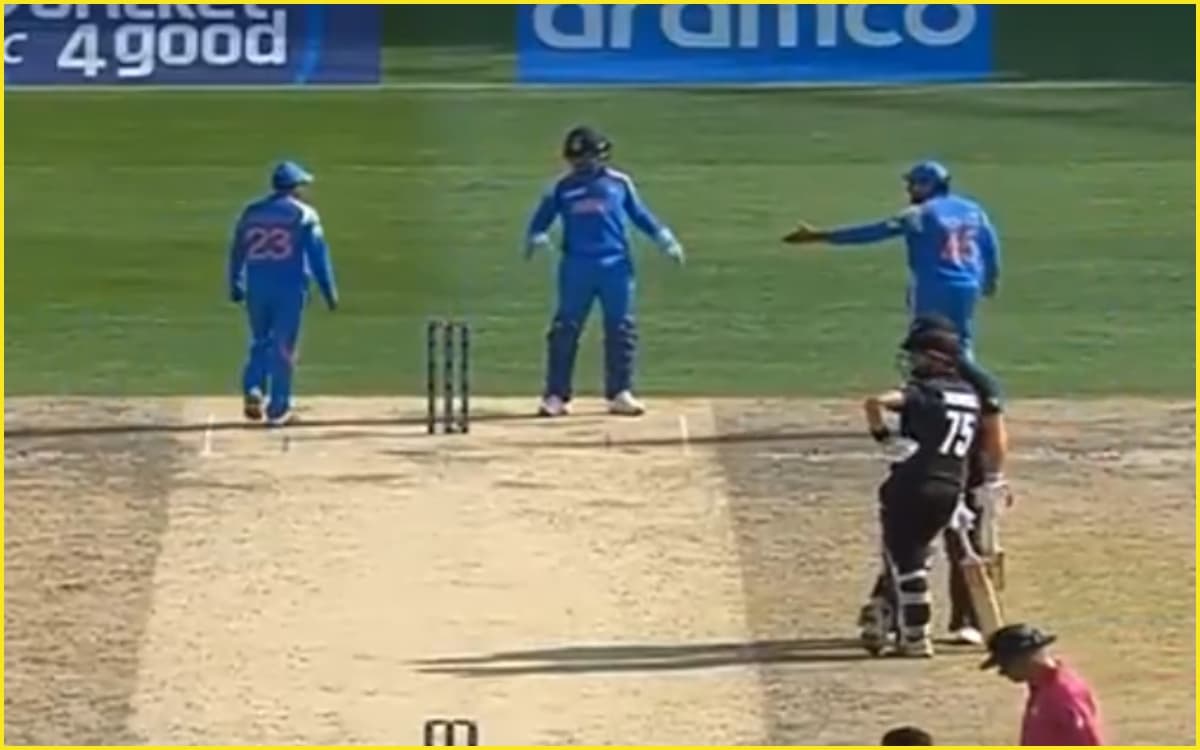 CT 2025 Final: 'स्टंप्स पर क्यों नहीं आता तू', Kuldeep Yadav की हरकत पर फिर भड़के Rohit Sharma ...