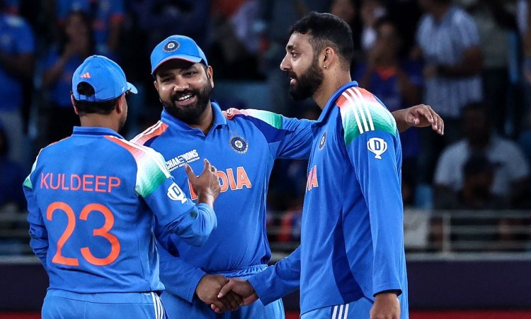 Chakravarthy Gives India 'Good Headache' Ahead Of Champions Trophy Semis