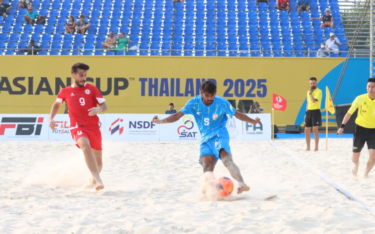 AFC Beach Soccer Asian Cup: India End Campaign Winless With Crushing 1 ...