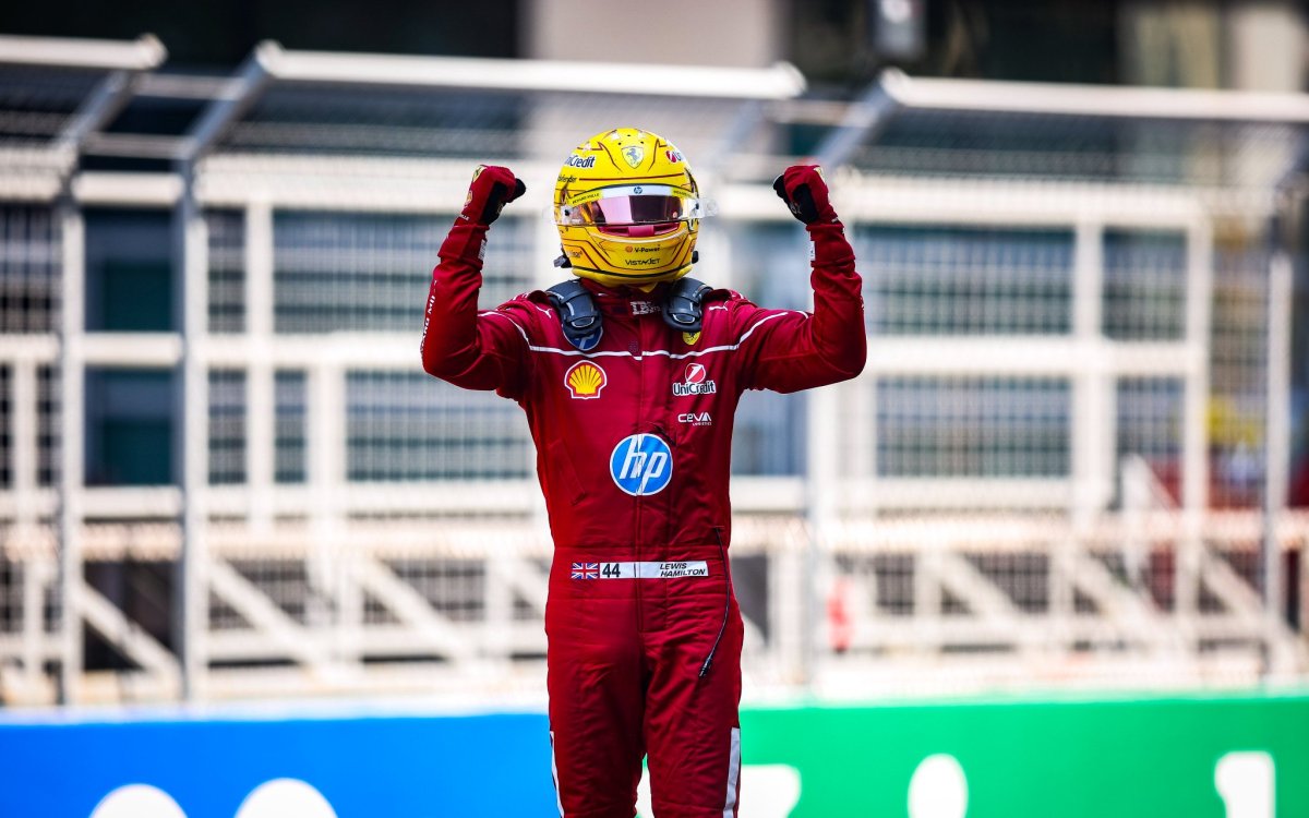 Hamilton Wins Chinese GP Sprint To Seal First Triumph In Ferrari On ...