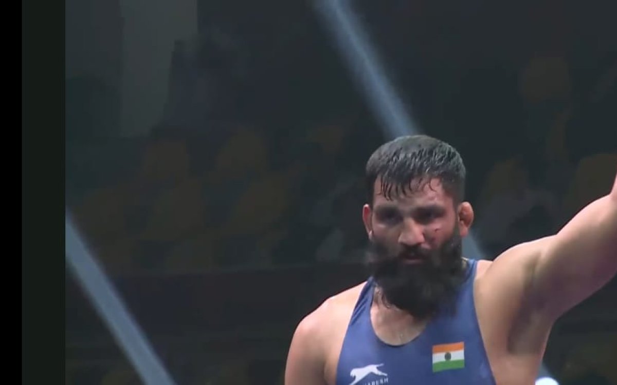 Sr Asian Wrestling: Sunil Kumar Wins Bronze In Greco-Roman 87 Kg In Amman On Cricketnmore