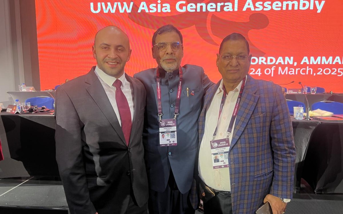 WFI President Sanjay Singh Elected As UWW-Asia Bureau Member On ...