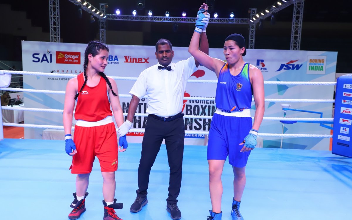 Women's Boxing Nationals: Jaismine Cruises Into Quarters With Another ...