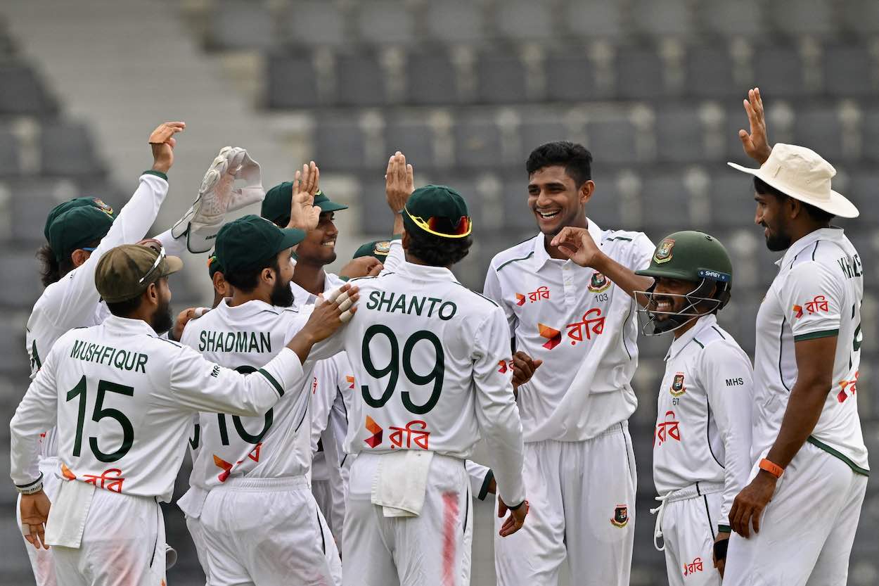 Mehidy's Five Wickets Help Bangladesh Fight Back In First Zimbabwe Test