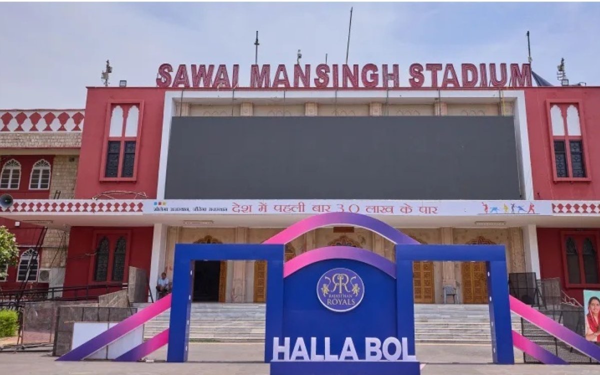 राजस्थान सरकार गर्मी से निपटने के लिए एसएमएस स्टेडियम में ओआरएस और पानी ...