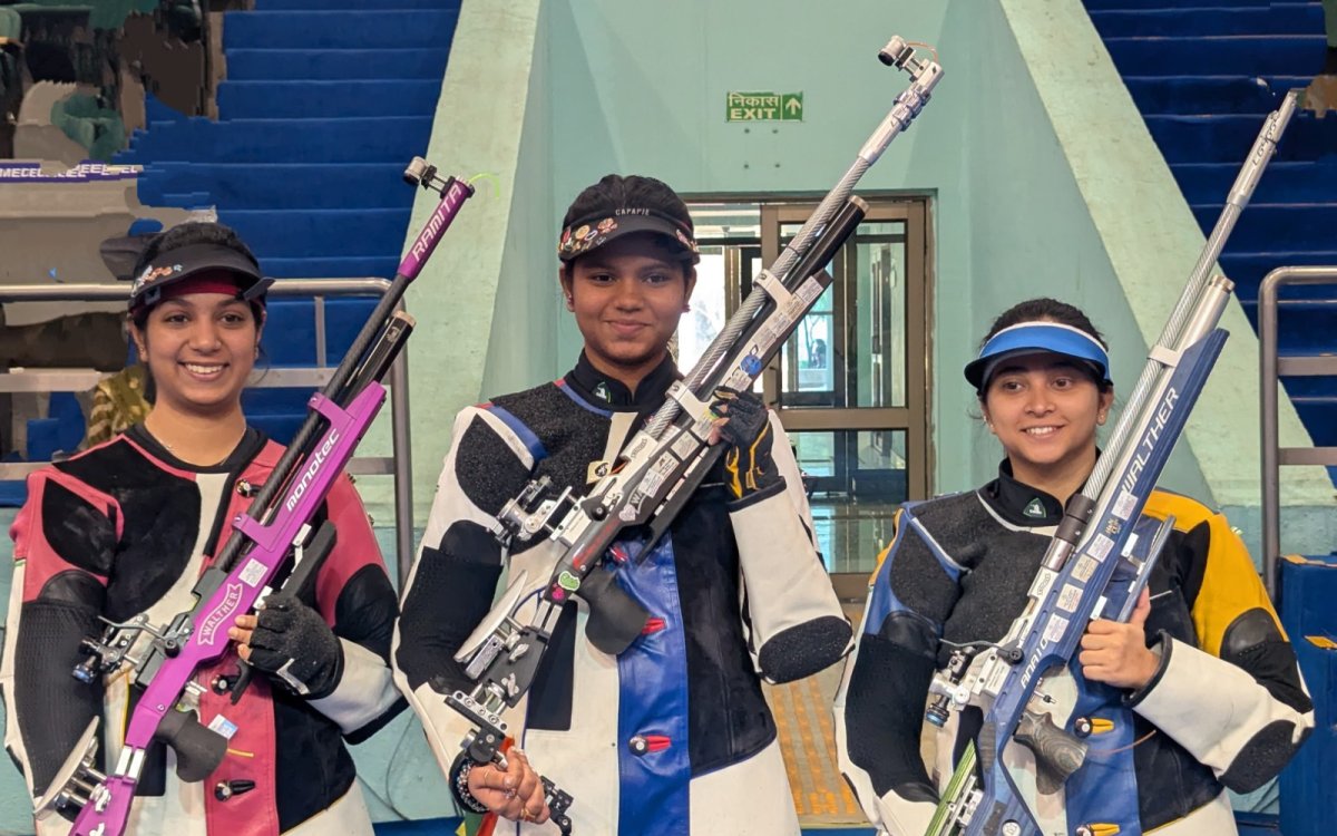 KSSMSC 2025: Shambhavi Kshirsagar Takes Double Gold In Air Rifle On ...