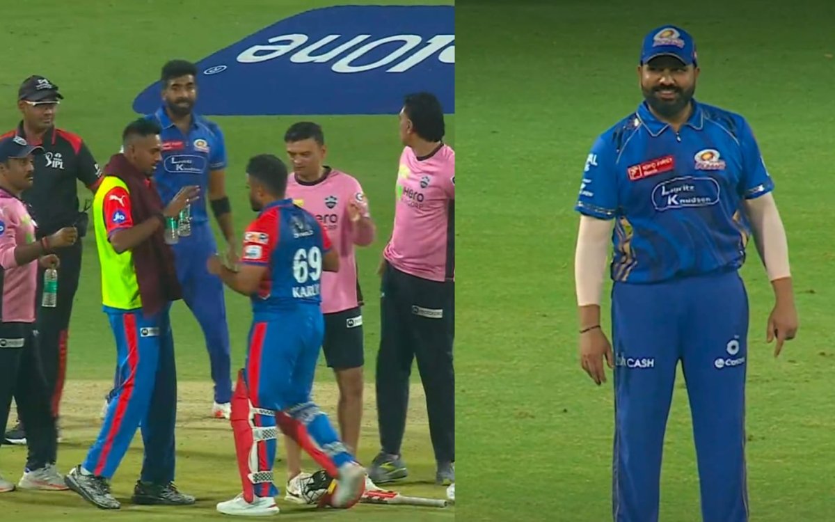 Rohit's 'crazy Reaction' To Nair-Bumrah Heated Spat Goes Viral ...