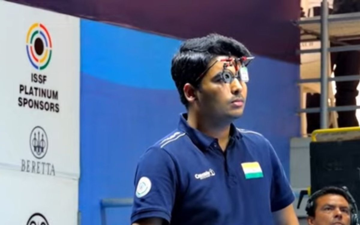 Shooting World Cup: Saurabh Chaudhary's Bronze Finish Secures First Medal For India On Cricketnmore