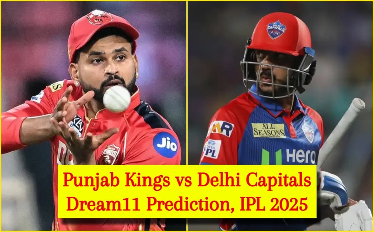 PBKS vs DC Dream11 Prediction Match 66, IPL 2025