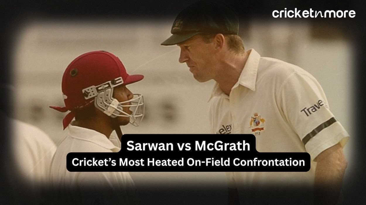 Ramnaresh Sarwan vs. Glenn McGrath: Cricket’s Most Heated On-Field Confrontation On Cricketnmore