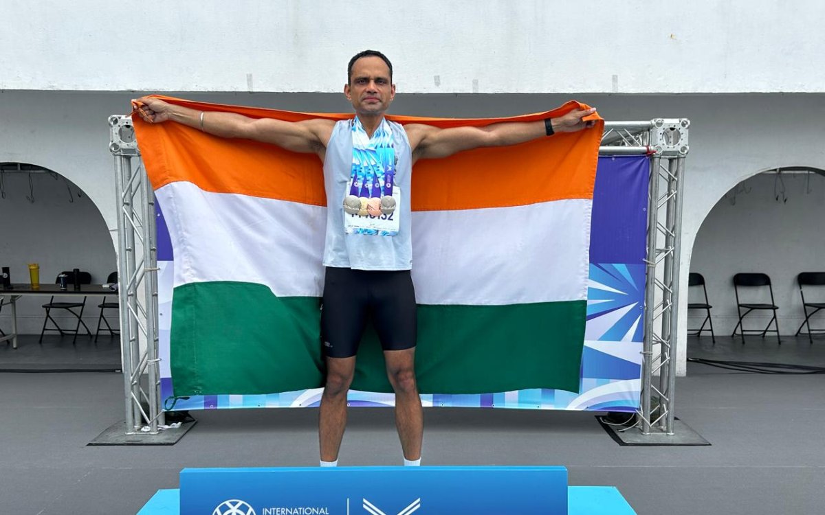 Army Athlete Major Kadian Bags Four Medals, Including Gold, In World ...
