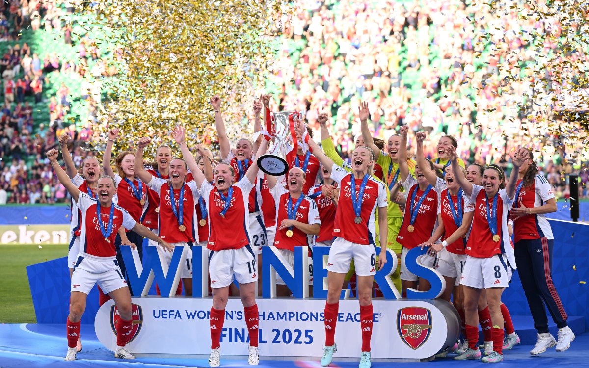 Arsenal Beat Barcelona 1-0 To Win Women's Champions League On Cricketnmore