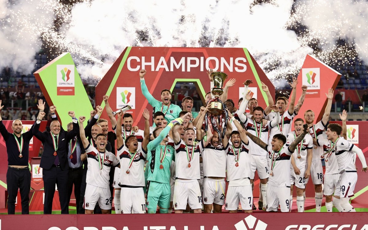 Bologna Stun Milan To Lift Coppa Italia Crown After 51 Years On ...