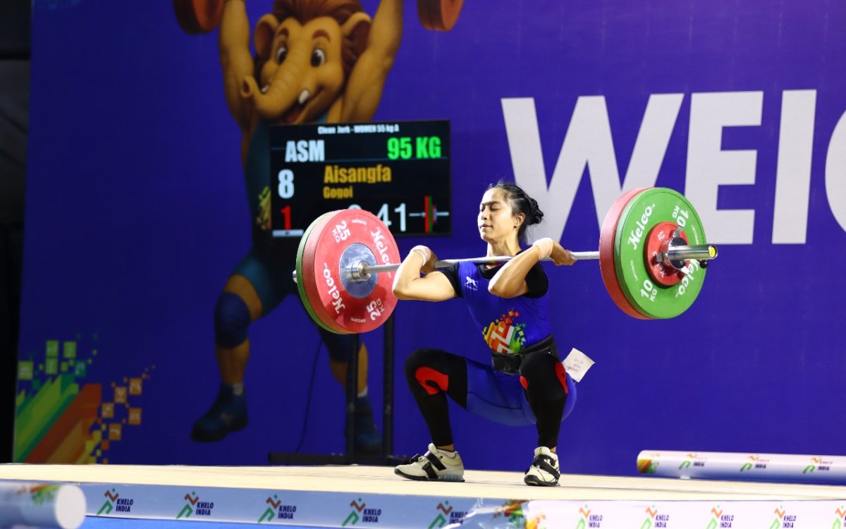 KIYG 2025: NCOE Lucknow’s Aisengfa Gogoi Breaks Youth National Record ...